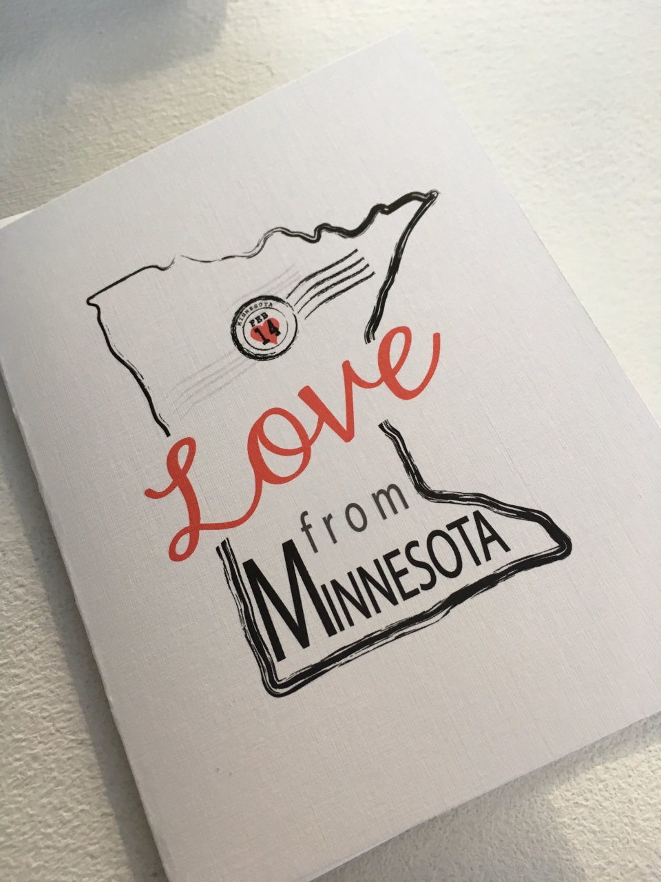 Love From Minnesota Variety Card Pack | Etsy
