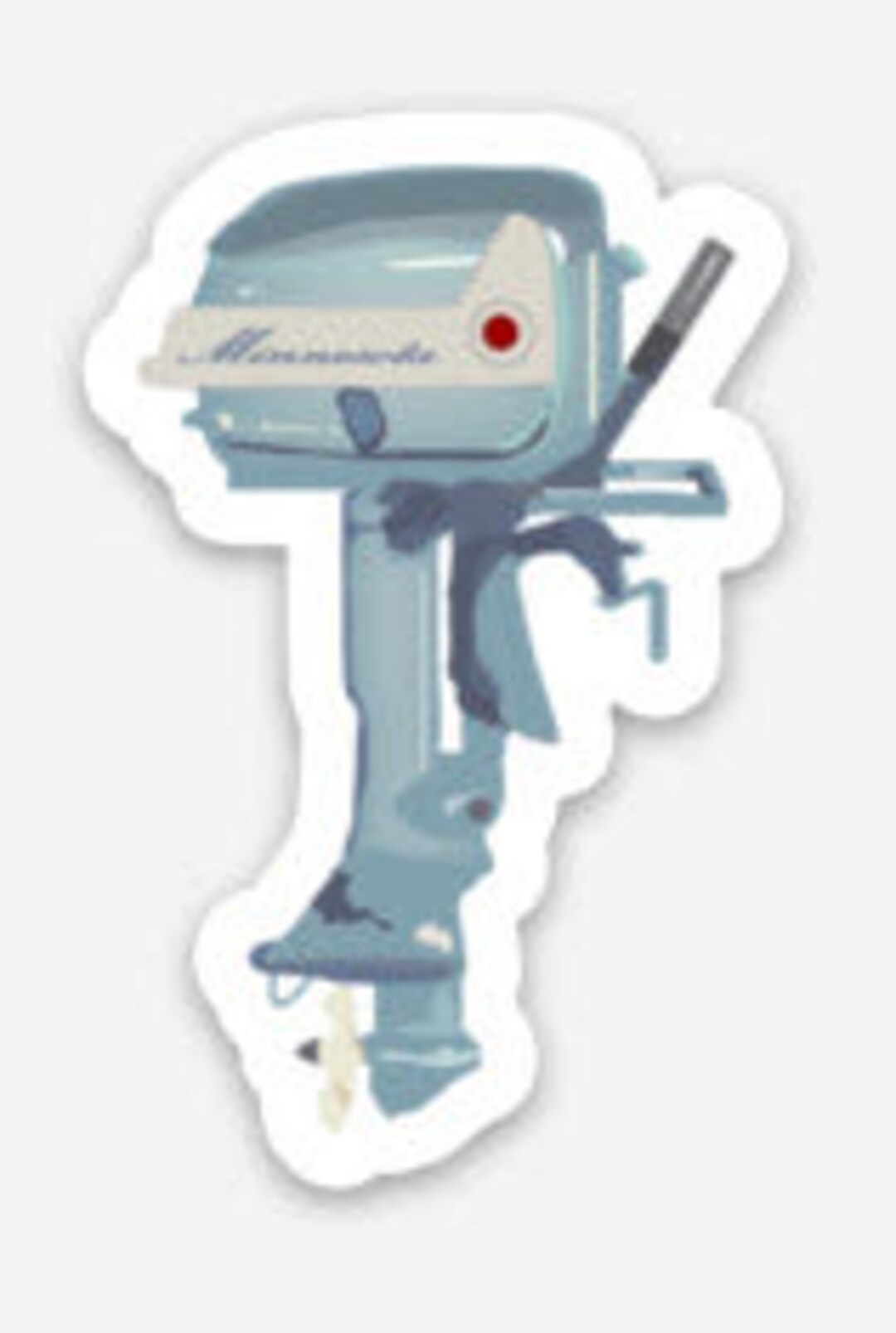 Boat Motor Decal Sticker - Etsy