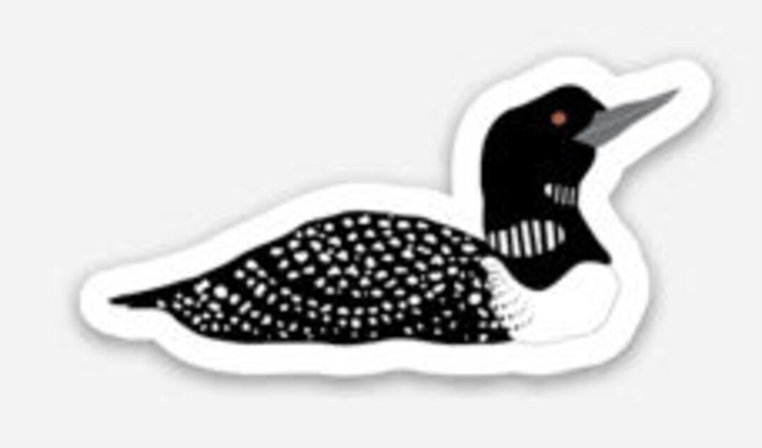 Loon Decal Sticker - Etsy