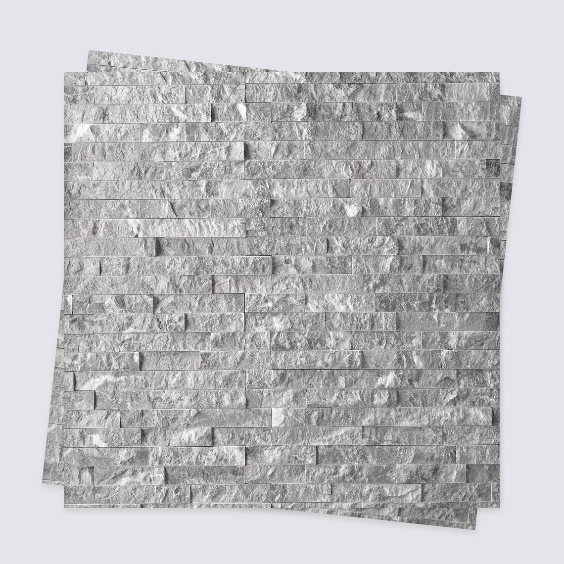 Slate Effect Tile Stickers Grey Tiles Removable Tile Decals Peel and ...