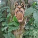 Tree Face Gnome Decor, Tree Monster Bird Feeder Face Garden Decoration ...