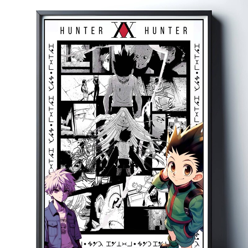 Hunter X Hunter Poster - Etsy