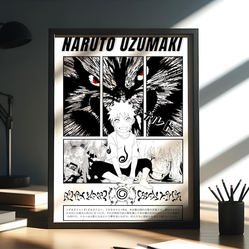 Naruto Poster - Etsy