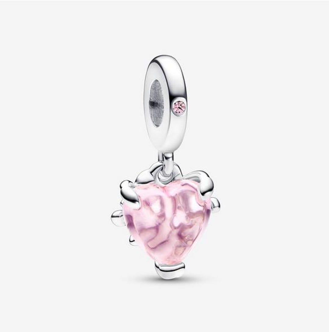 Pandora Moments Pink Family Tree & Heart Dangle Charm Ale S925 - Etsy