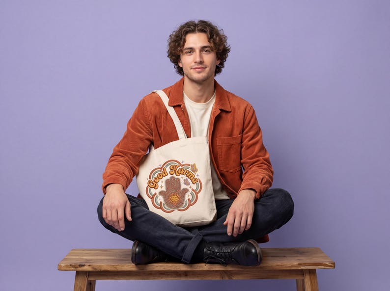 Good Karma PNG, Retro Hamsa Hand 70s Spiritual , Shirt Design ...