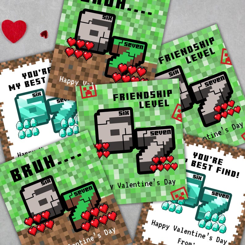 Tarjeta de San Valentín con memes de 67, plantilla de tarjeta de San ...