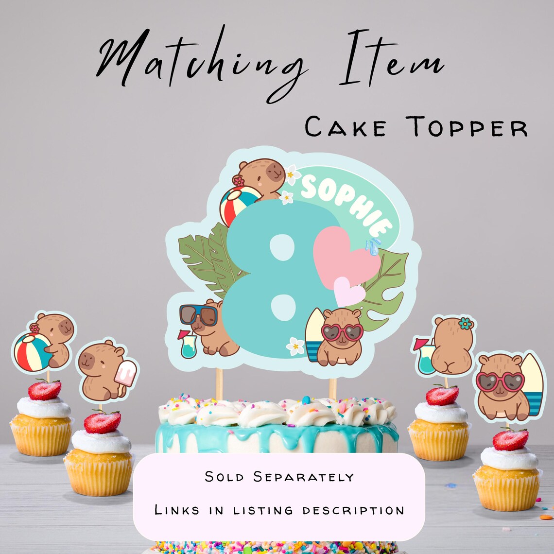 Editable Capybara Pool Party Birthday Invitation, Pool Birthday Party ...