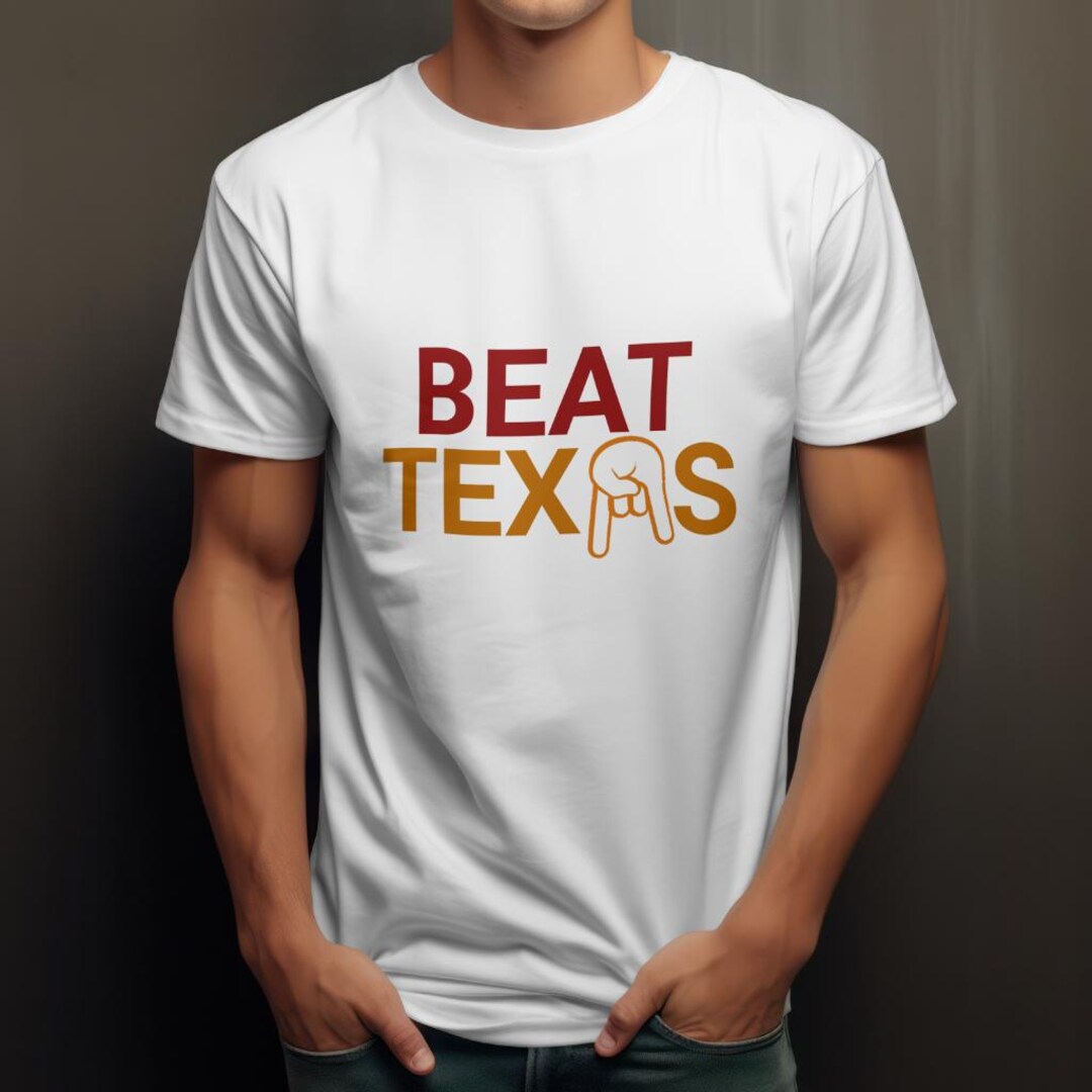 Beat Texas Red River Rivalry Tee - Etsy