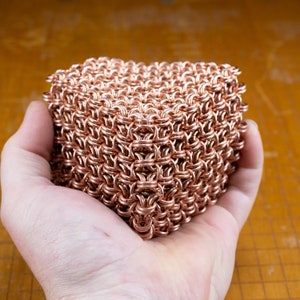 Chainmail Cube Copper 8x8 - Etsy