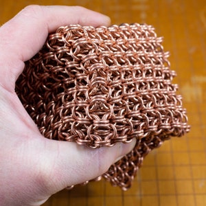 Chainmail Cube Copper 8x8 - Etsy