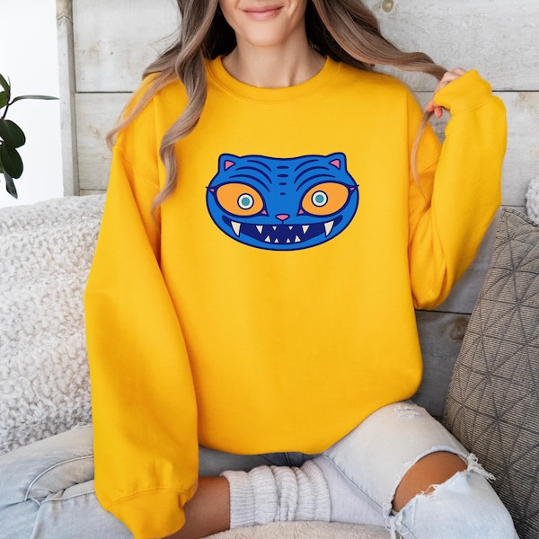 Kpop Demon Hunters Derpy Tiger Hoodie - Etsy