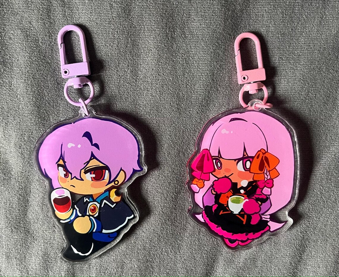 RPG Maker Game - Witch's Heart Acrylic Keychain (70mm Transparent) - Etsy
