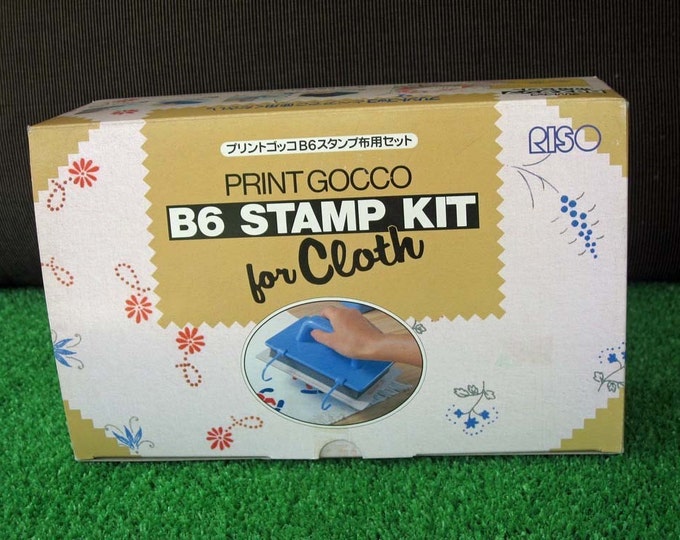 Print Gocco B6 Stamp Kit for Cloth & Fabric - New With Bonus Ink - Etsy