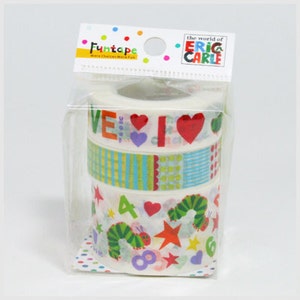 20% off Sale Funtape Masking Tape the Very Hungry Caterpillar Numbers ...