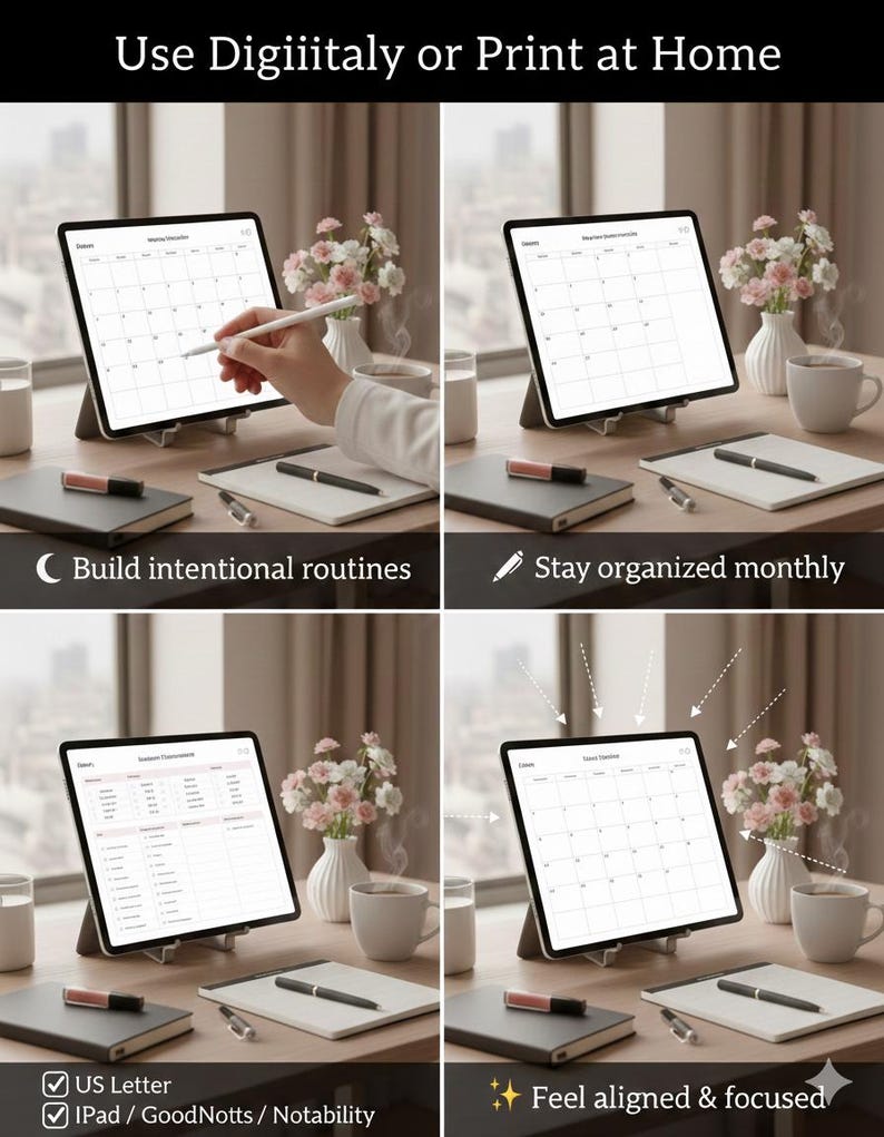 That Girl 2026 Digital Planner | iPad Notebook for Goodnotes ...
