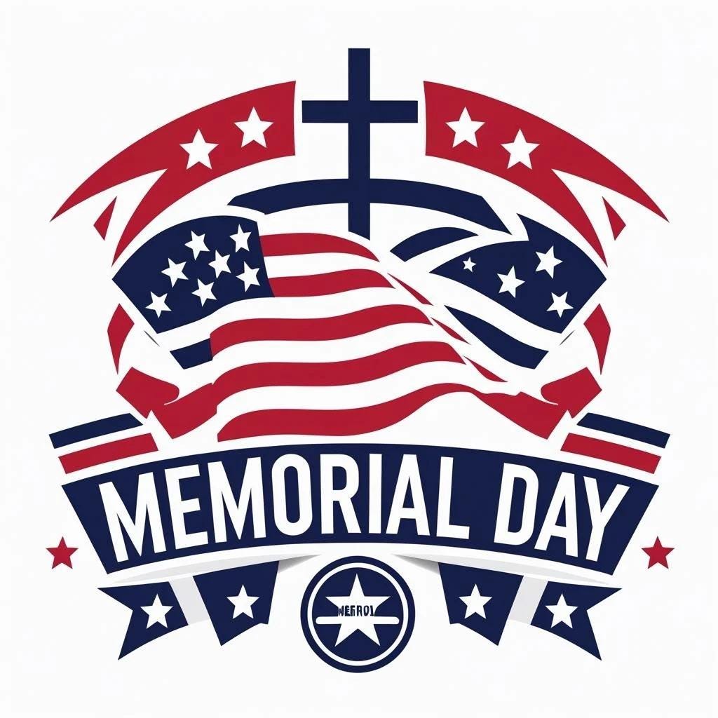 Memorial Day PNG Bundle Patriotic Digital Clipart for Scrapbooking ...