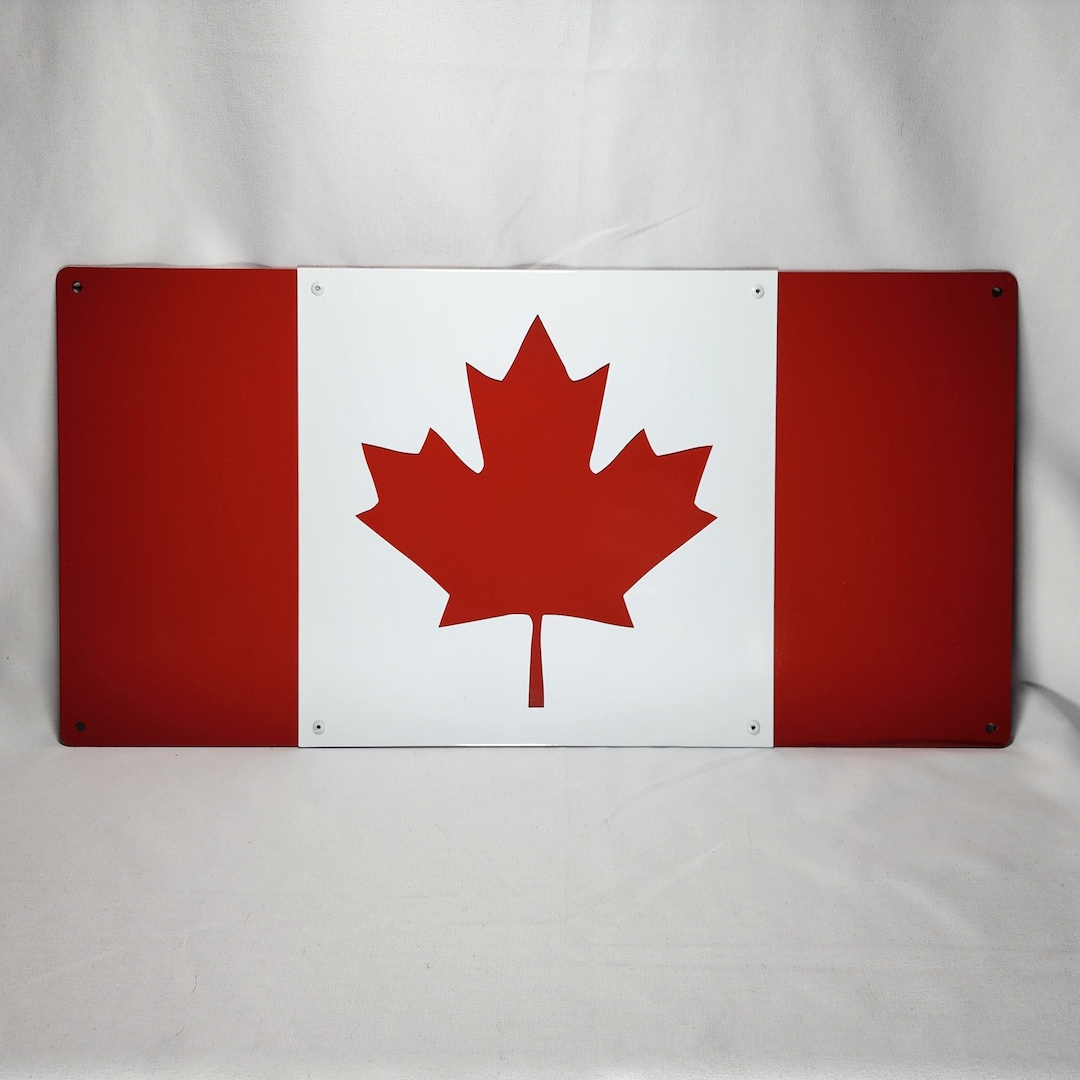 Metal Canadian Flag | Canada Flag | Metal Canada Flag | Heavy Duty ...