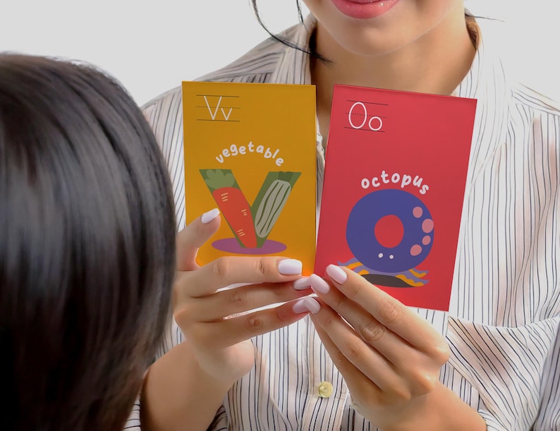 Mnemonic Alphabet Animal Cards, Montessori School, Preschool, Learning ...