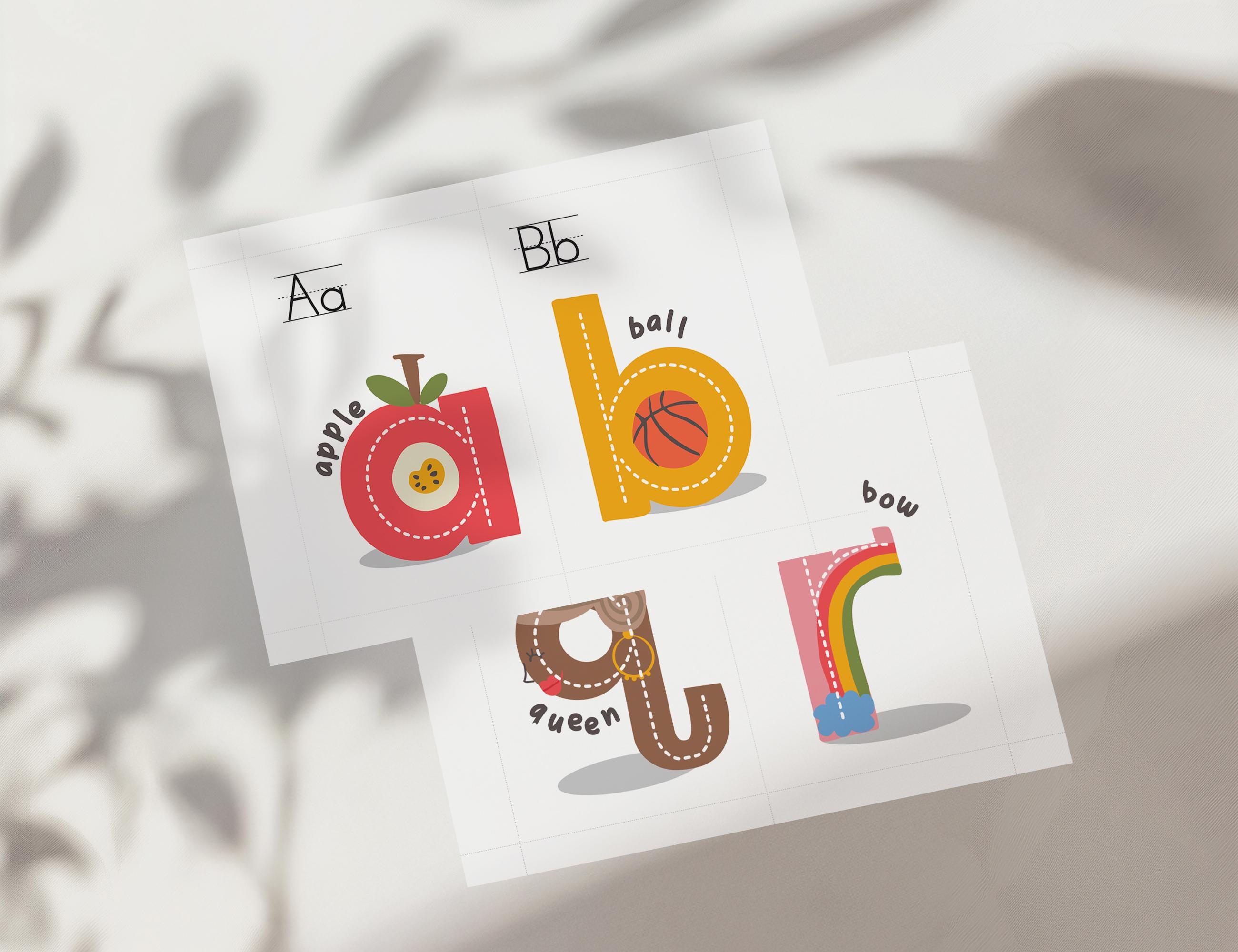 Mnemonic Alphabet Animal Cards: Montessori Learning Tool (homeschool ...