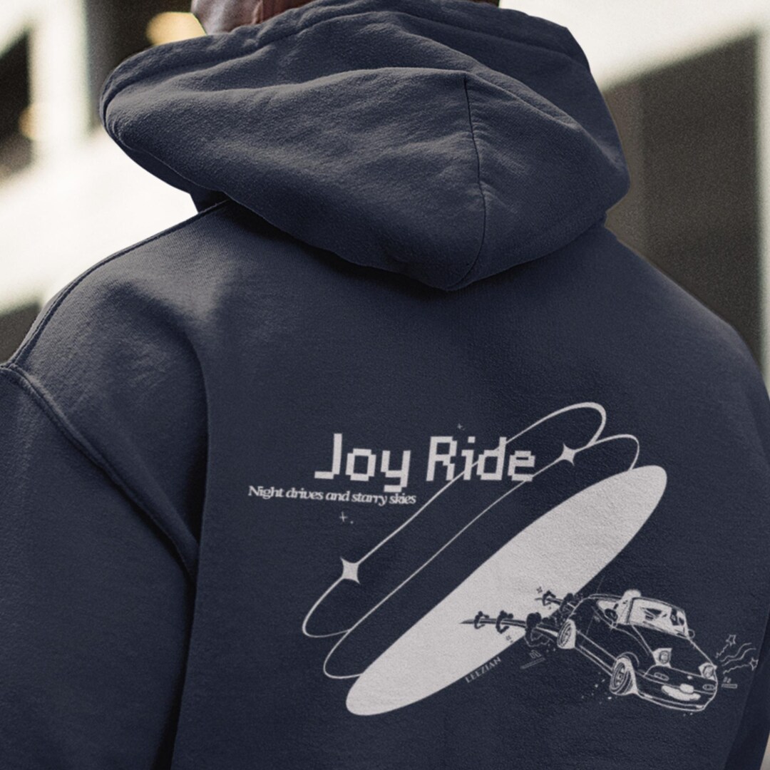 Joy Ride JDM Hoodie, Gift for Car Enthusiast, Unisex Heavy Blend ...