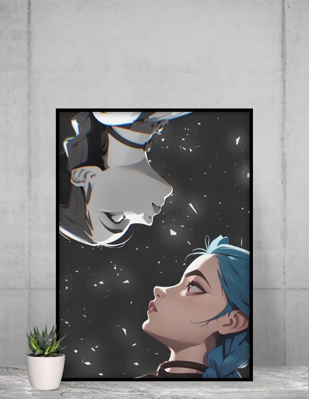 Jinx Arcane, Premium Poster, High Quality Semi-glossy Paper, Powder ...