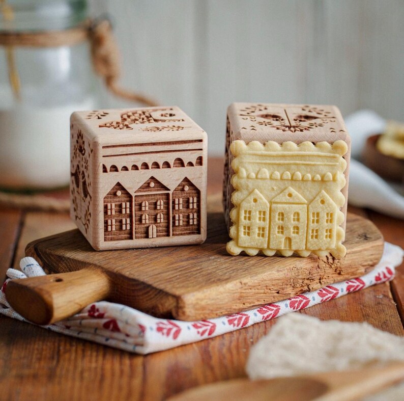 SCANDINAVIAN STAMP, Baking Tool, Cookie Stamp - Etsy