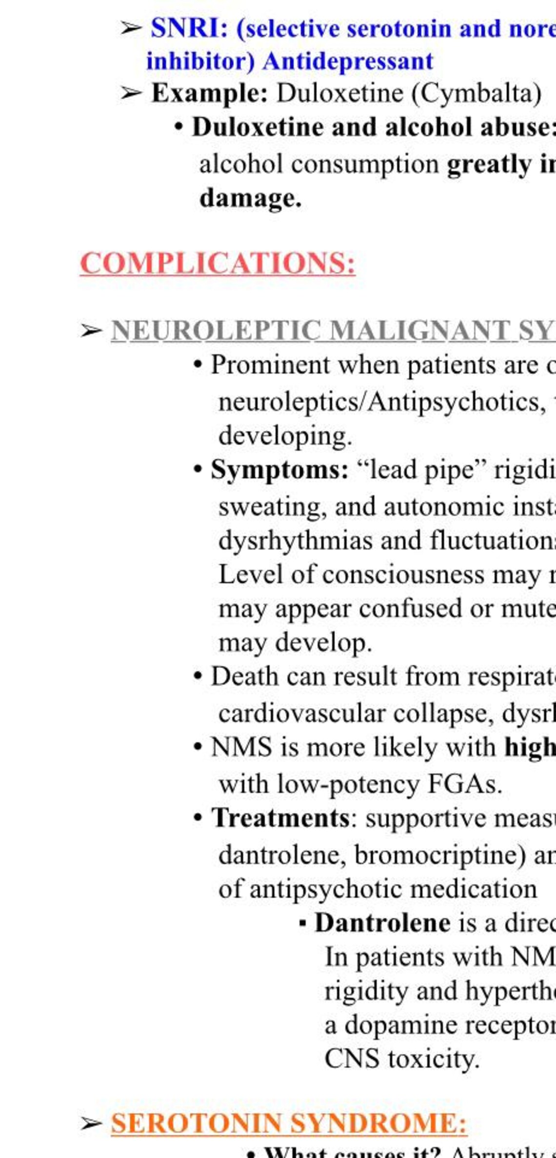 Nursing Pharmacology Study Guide (neuro/mental Health) - Etsy