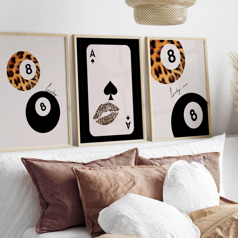 Cheetah 8 Ball - Etsy