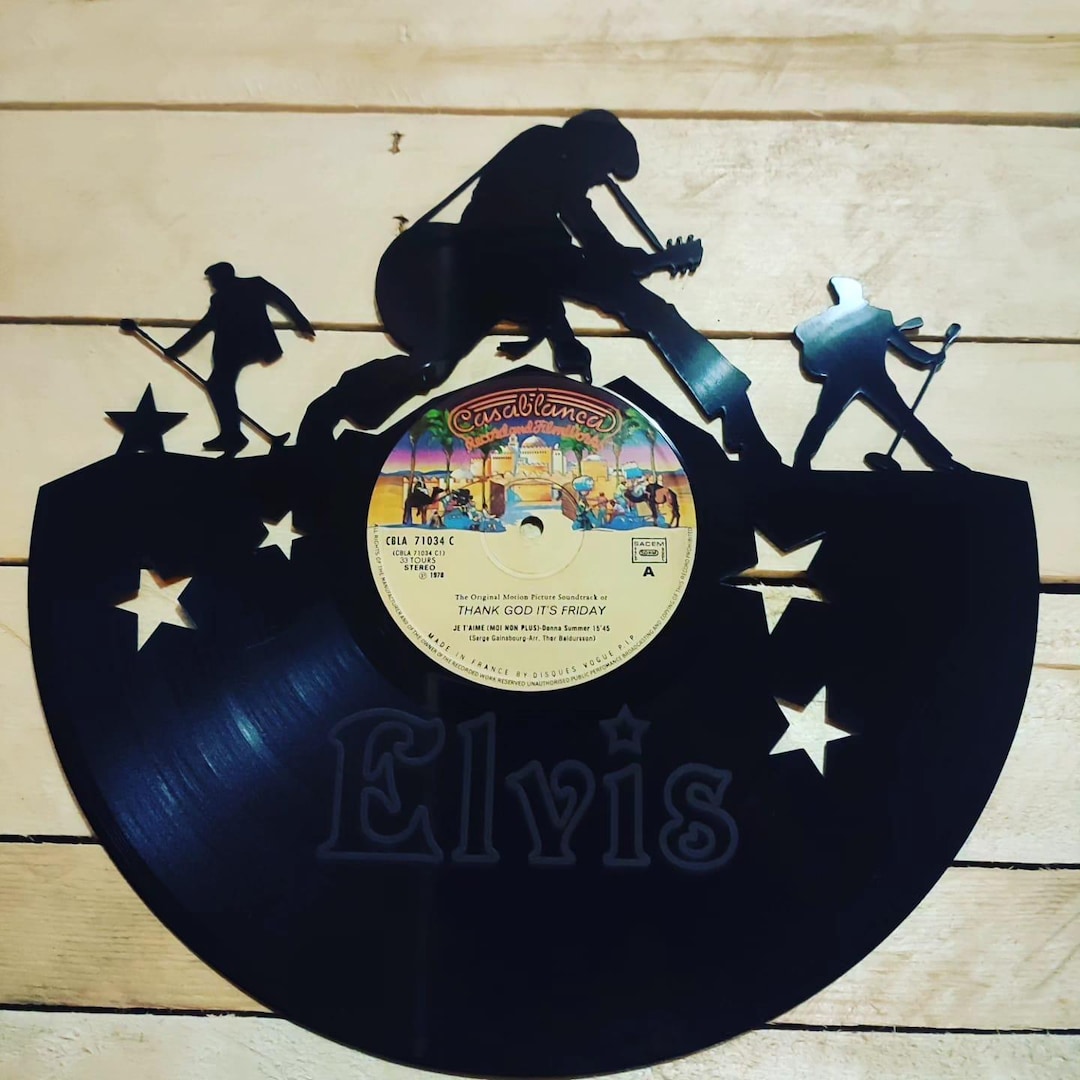 Elvis Vinyl Record Laser Cut - Etsy