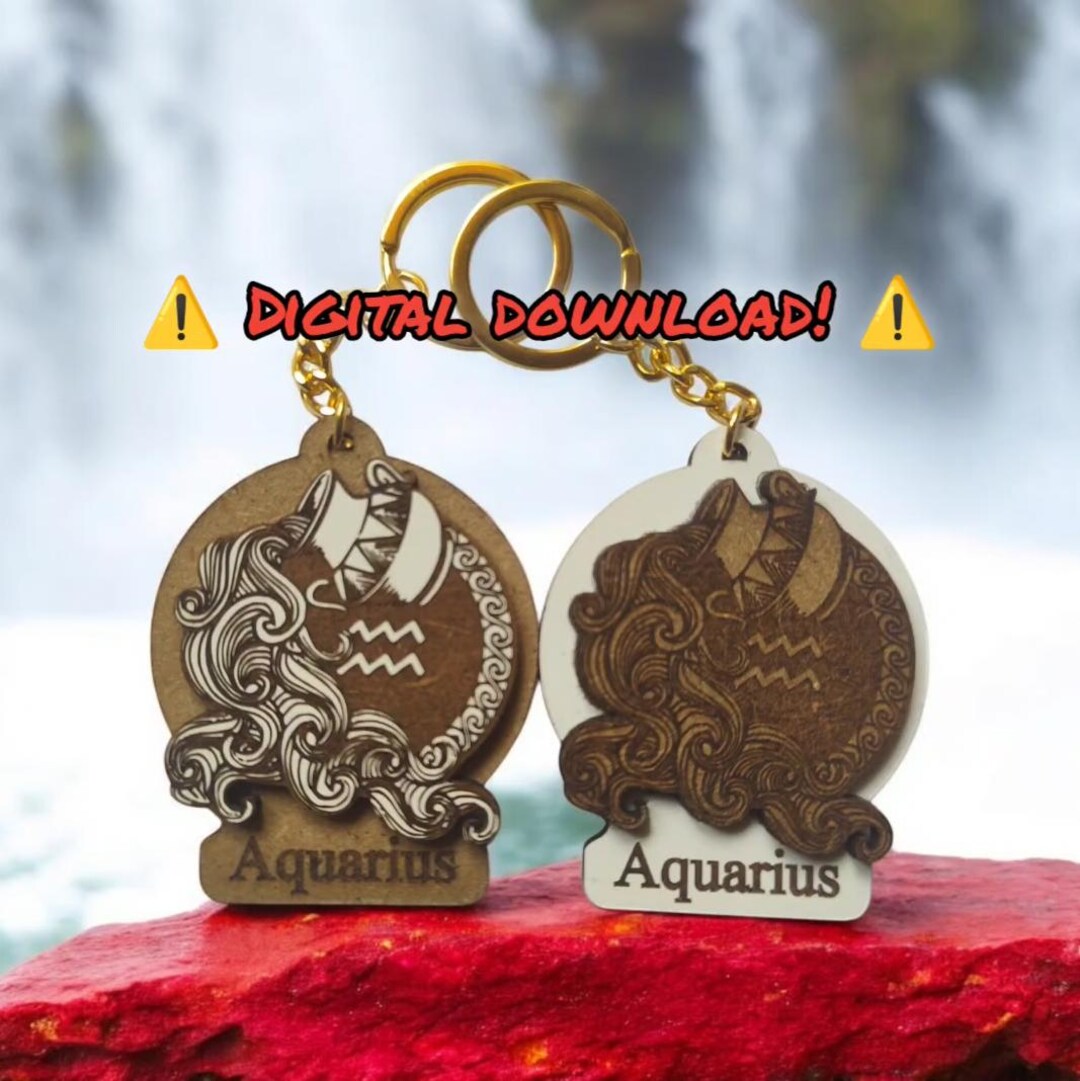 Relief Key Holder, Astrological Sign: Versaau - Etsy