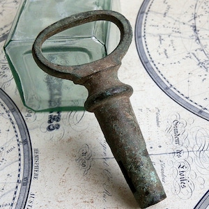 Over 100 YEARS OLD Antique Brass Key From a Russian Samovar - Etsy