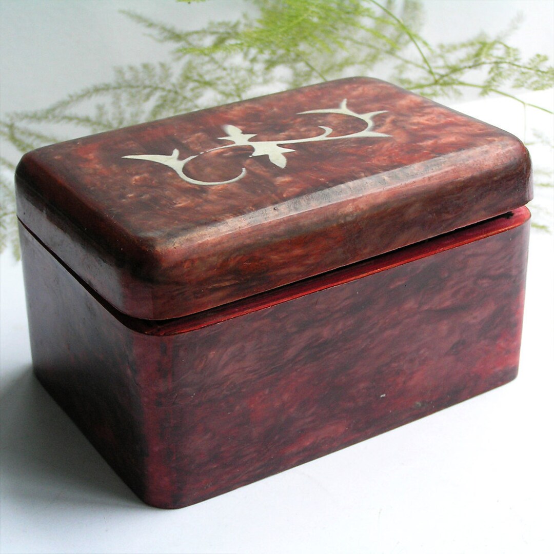 IMITATION Inlay Vintage Box Inlay Plastic Composite - Etsy