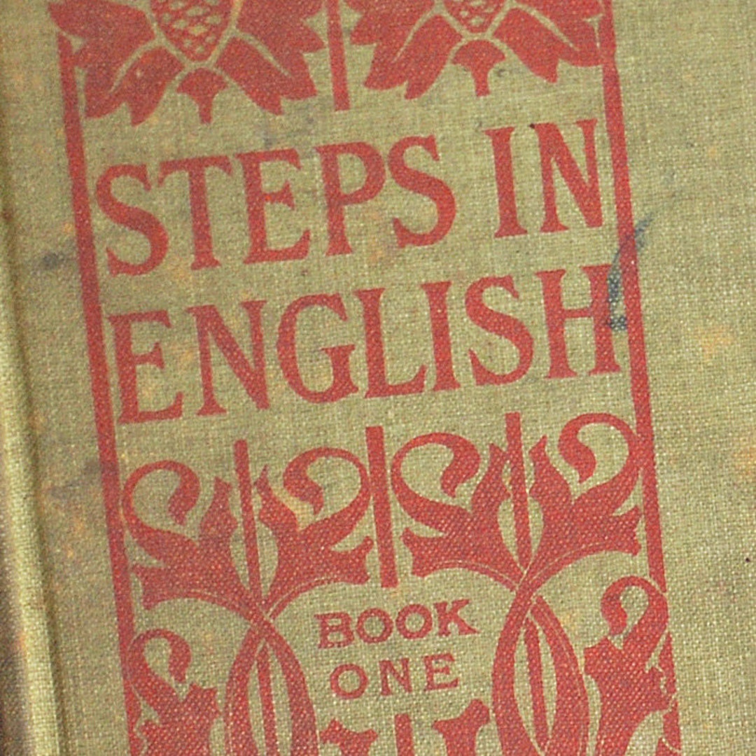 C.1903 Steps in English Book One of Child's School - Etsy