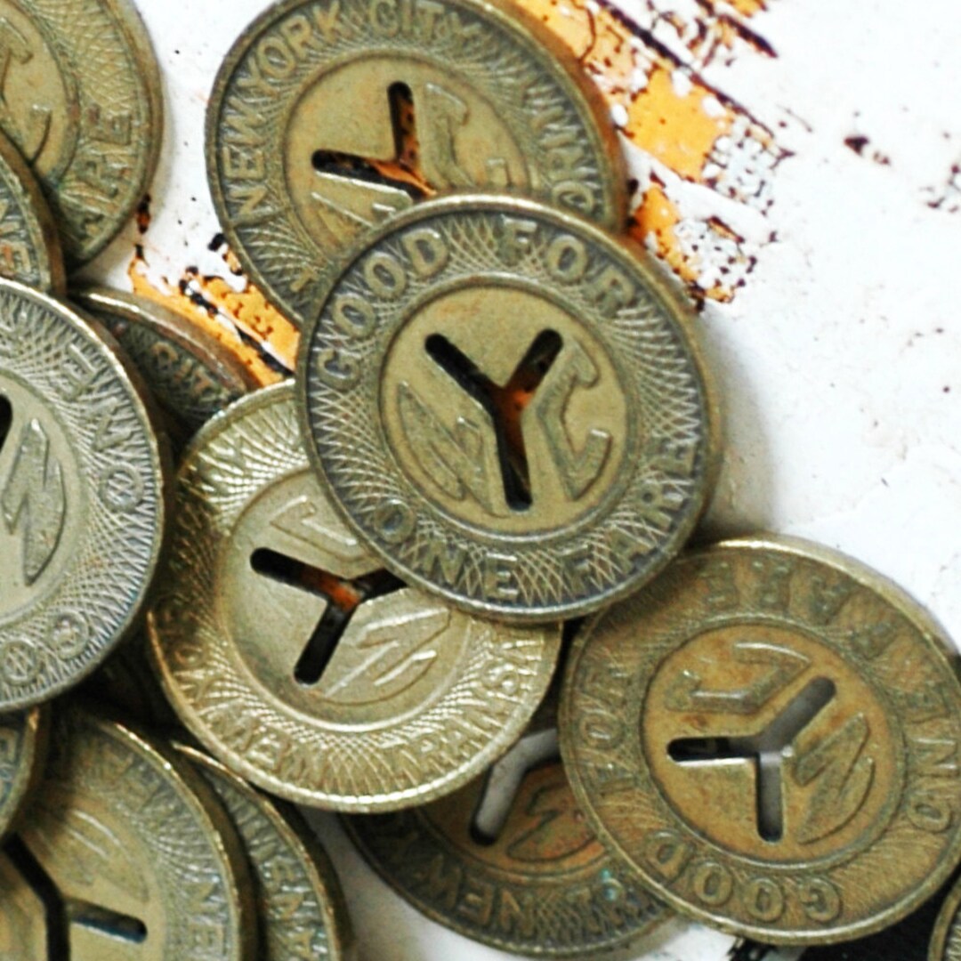 NYC Subway Y Token Vintage New York City Great as Bridesmaids ...
