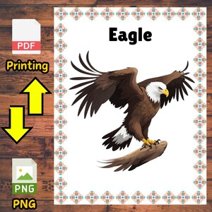 Native American Heritage Month Symbol Matching Flashcards for Cultural ...