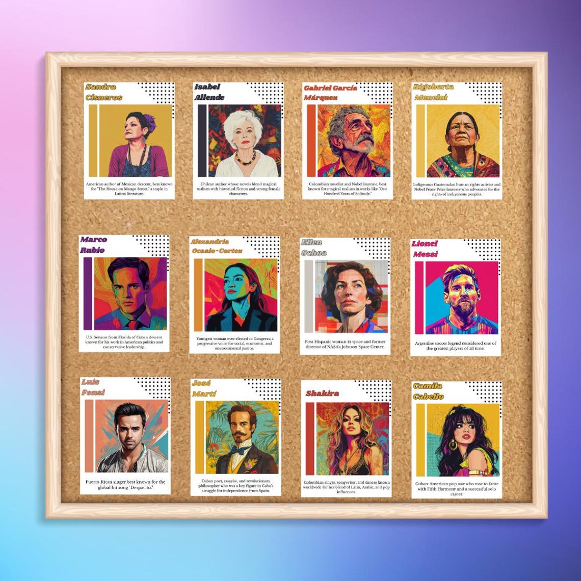 Hispanic Heritage Month Interactive Posters & Activities | Bulletin ...