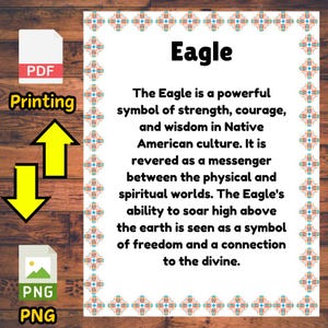 Native American Heritage Month Symbol Matching Flashcards for Cultural ...