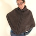Poncho Pattern Heavy Worsted Weight Poncho Pattern Retro - Etsy UK