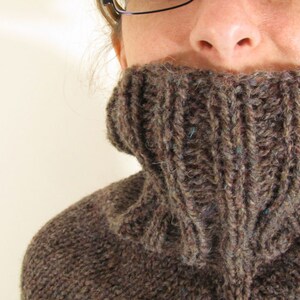 Poncho Pattern, Heavy Worsted Weight Poncho Pattern, Retro Poncho ...