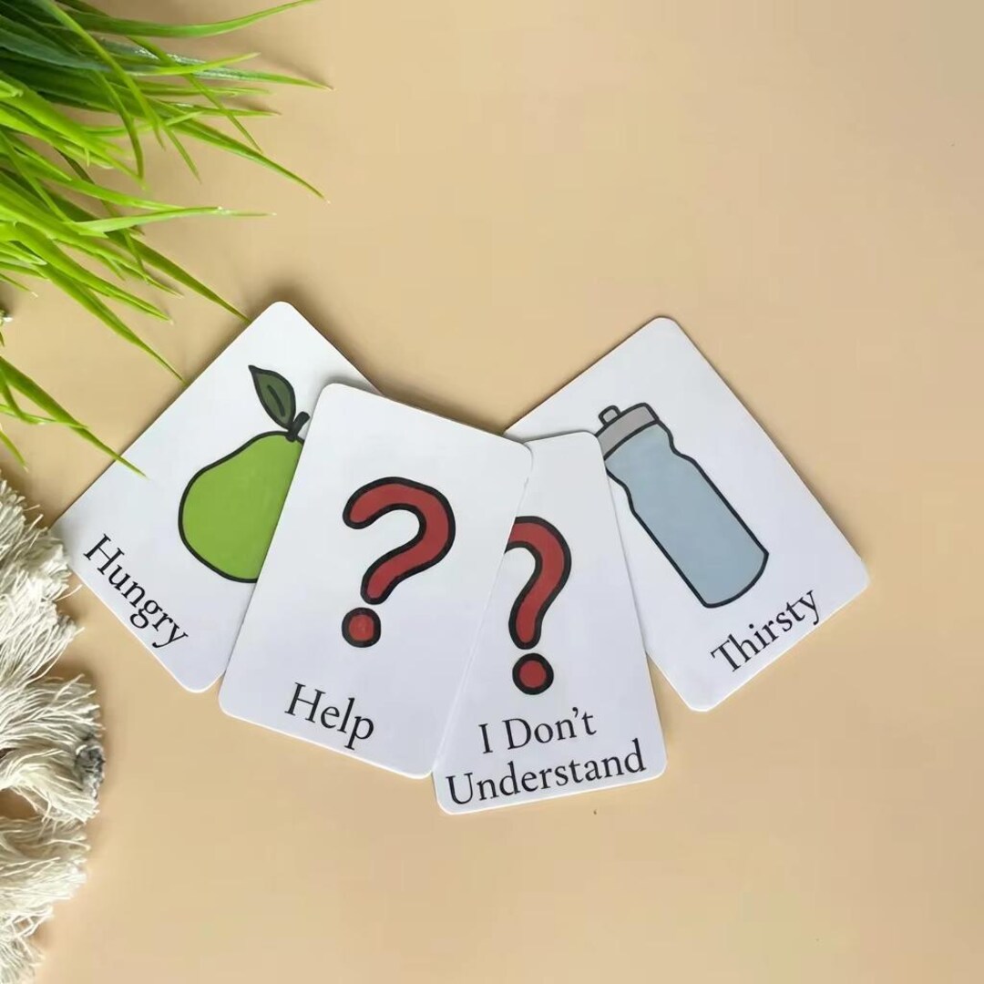 Self Care Visual PEC Cards: Autism, ADHD Support - 8pk - Etsy