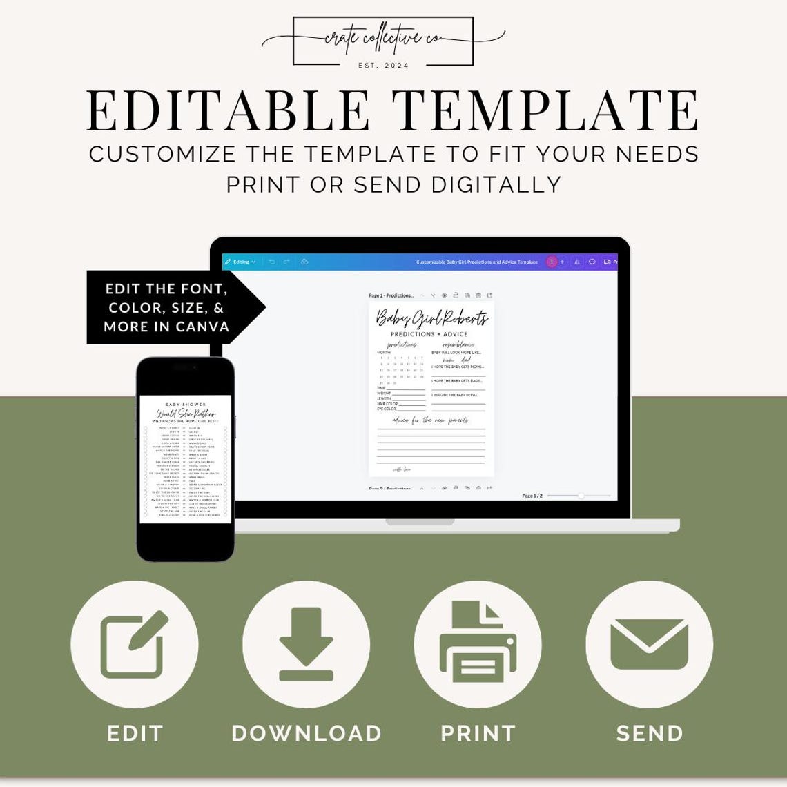 Who Knows Mom and Dad Best Baby Shower Card | Who is More Likely to ...