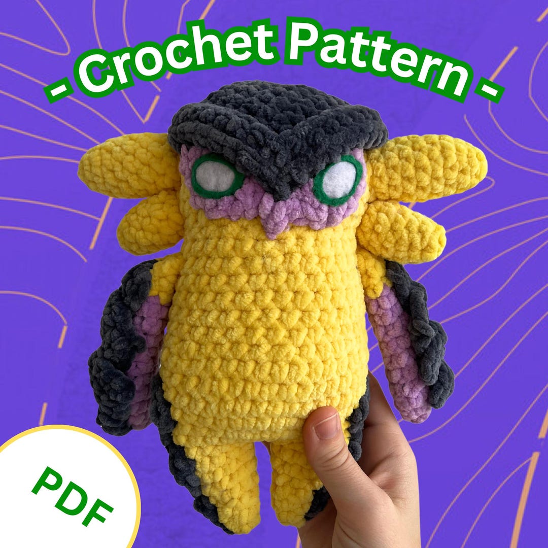 Wingman Crochet Pattern | Valorant Gekko Amigurumi Plush DIY PDF ...