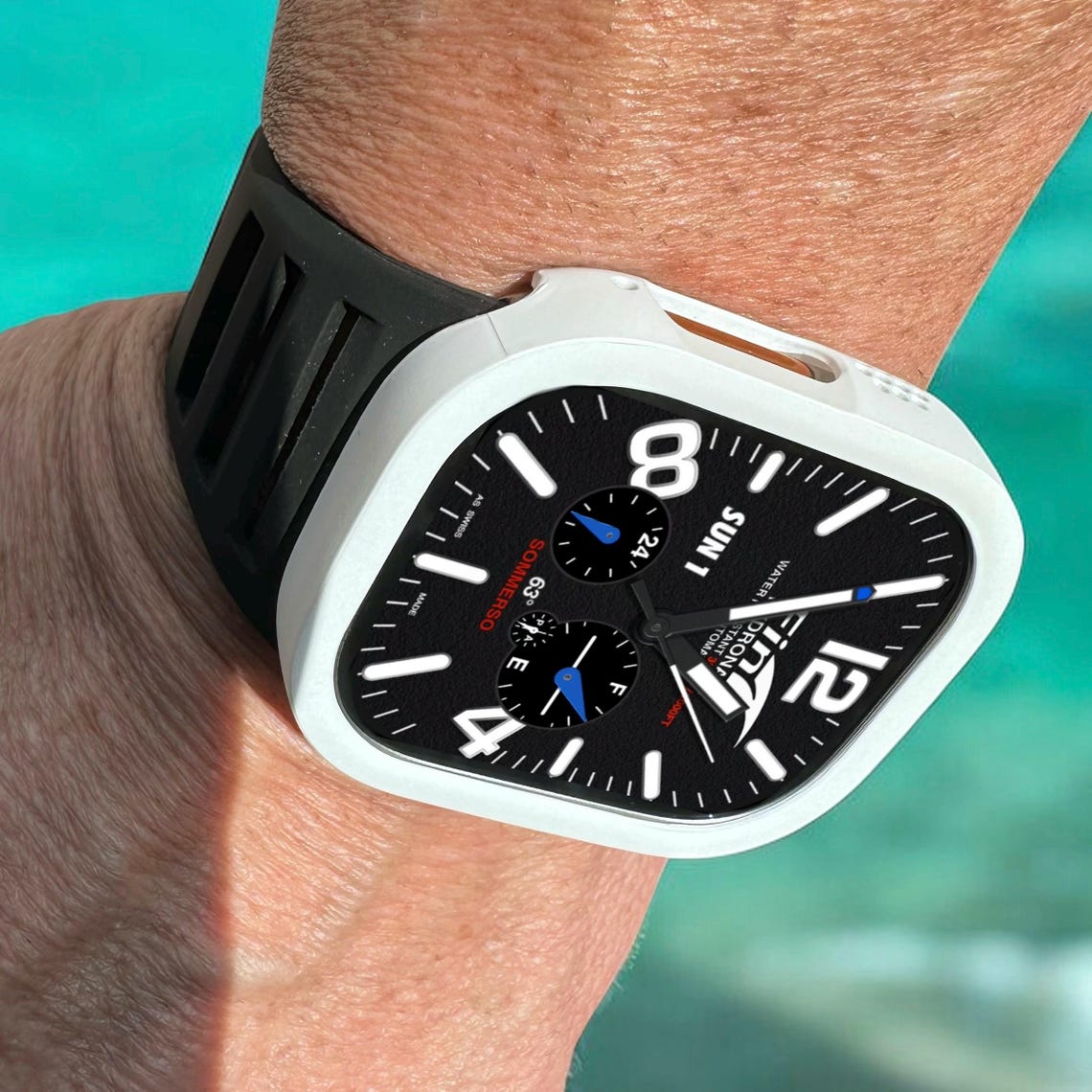Fin Hydronaut Apple Watch Face: Interactive Clockology Design - Etsy