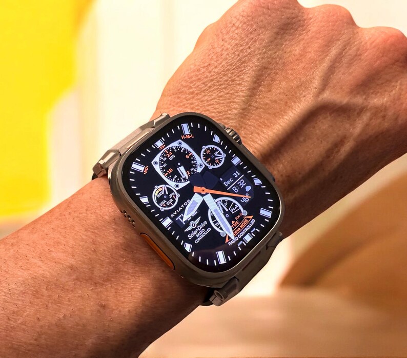 Clockology Apple Watch Face: Aviator Design (digital Download) - Etsy