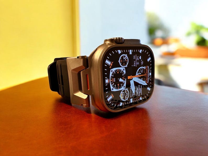 Clockology Apple Watch Face: Aviator Design (digital Download) - Etsy