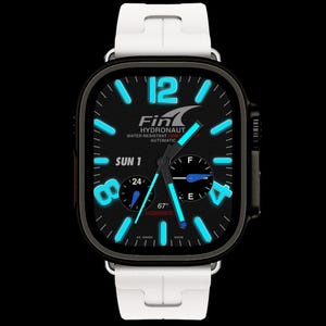 Fin Hydronaut Apple Watch Face: Interactive Clockology Design - Etsy