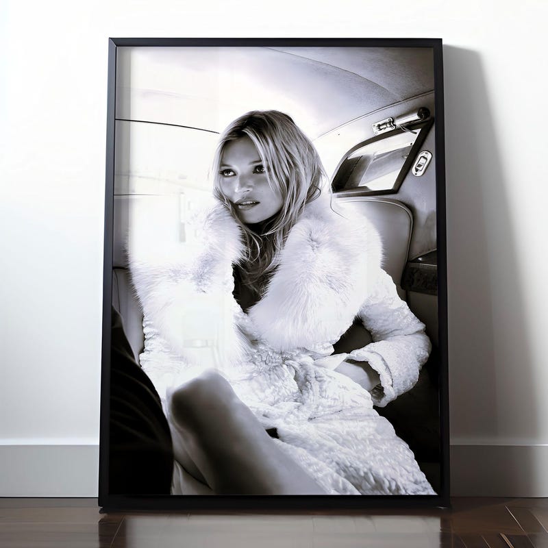 Kate Moss Print - Etsy UK