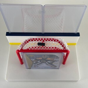 3D Printed Hockey Card Display Stand: Goalie Net Design - Etsy