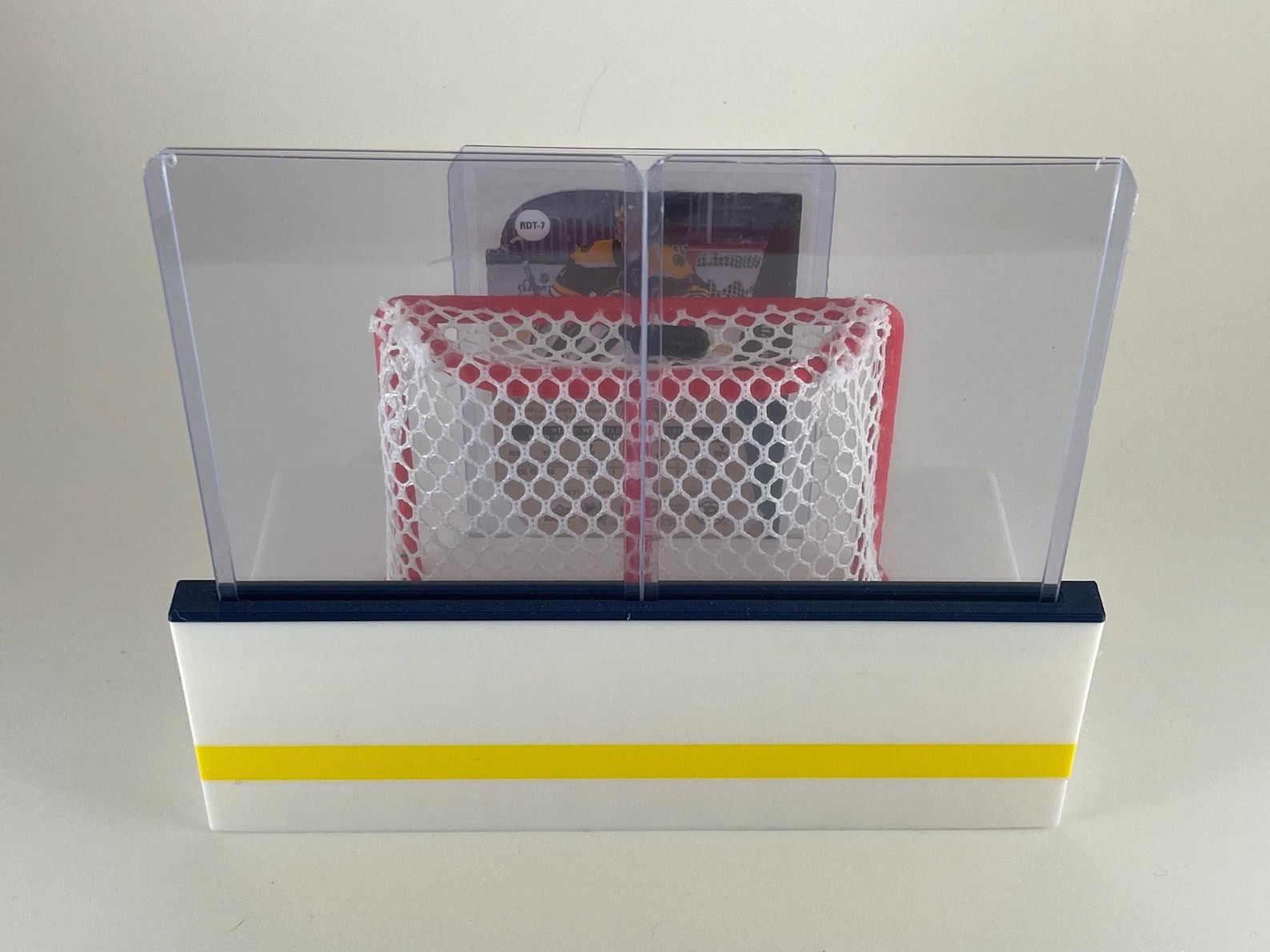 3D Printed Hockey Card Display Stand: Goalie Net Design - Etsy