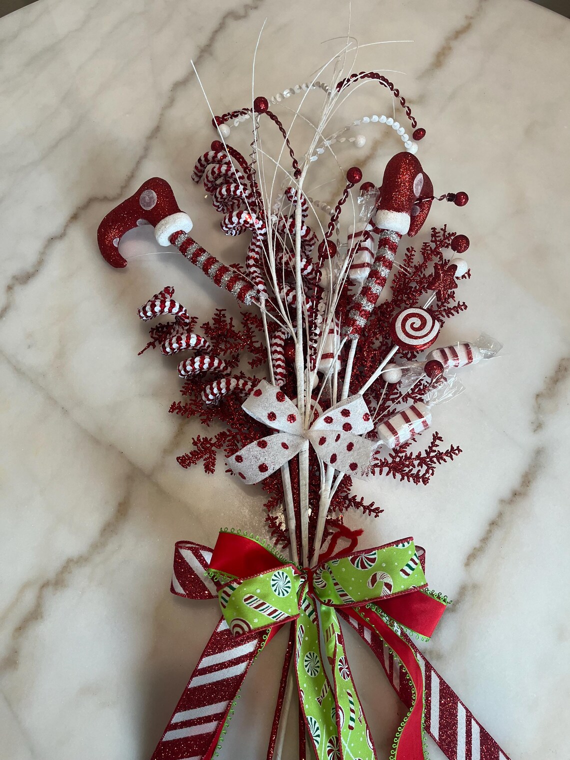 Candy Cane Lane Tree Topper - Etsy